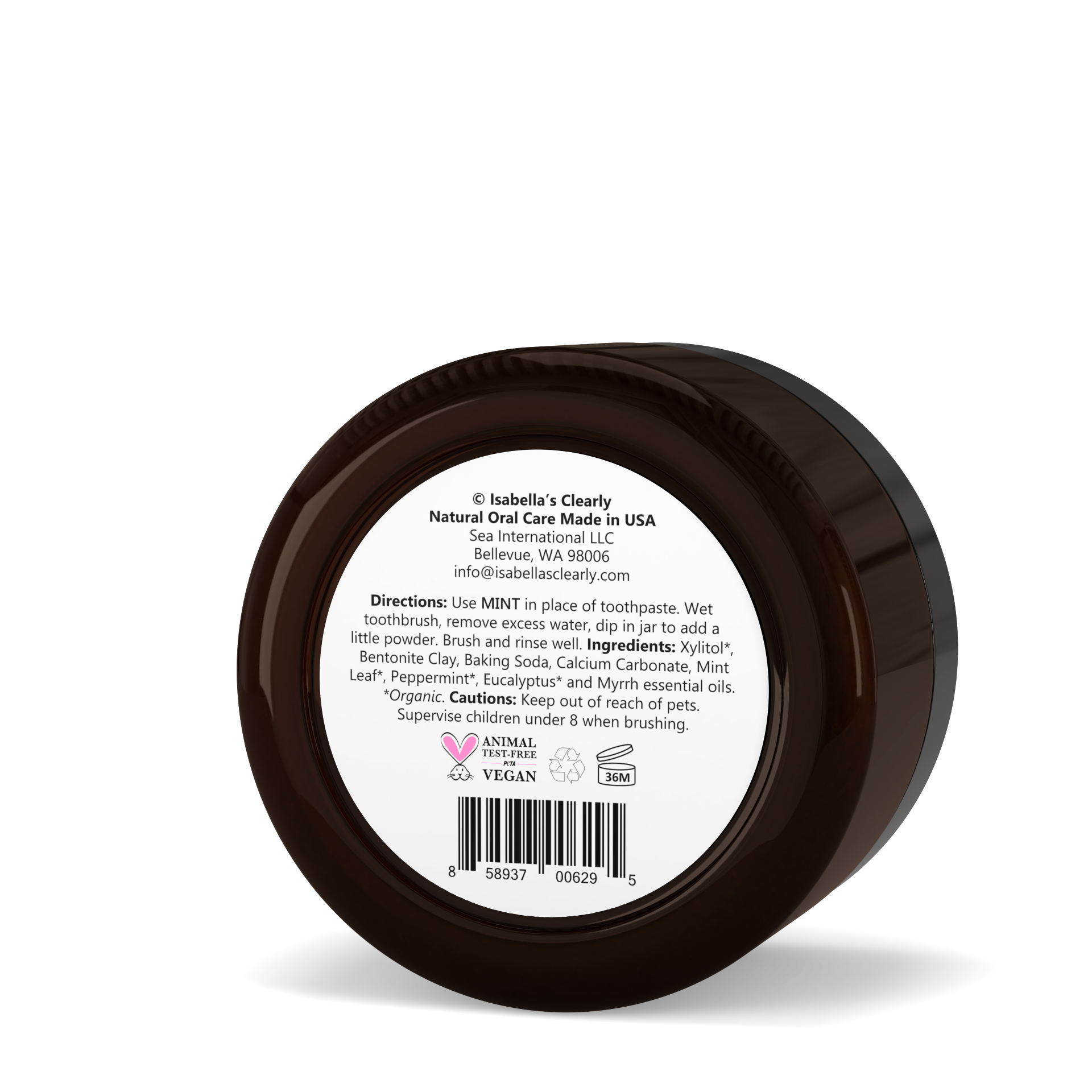 Remineralizing Natural Toothpaste Powder (Fresh Mint) – Crunchy Mama Box