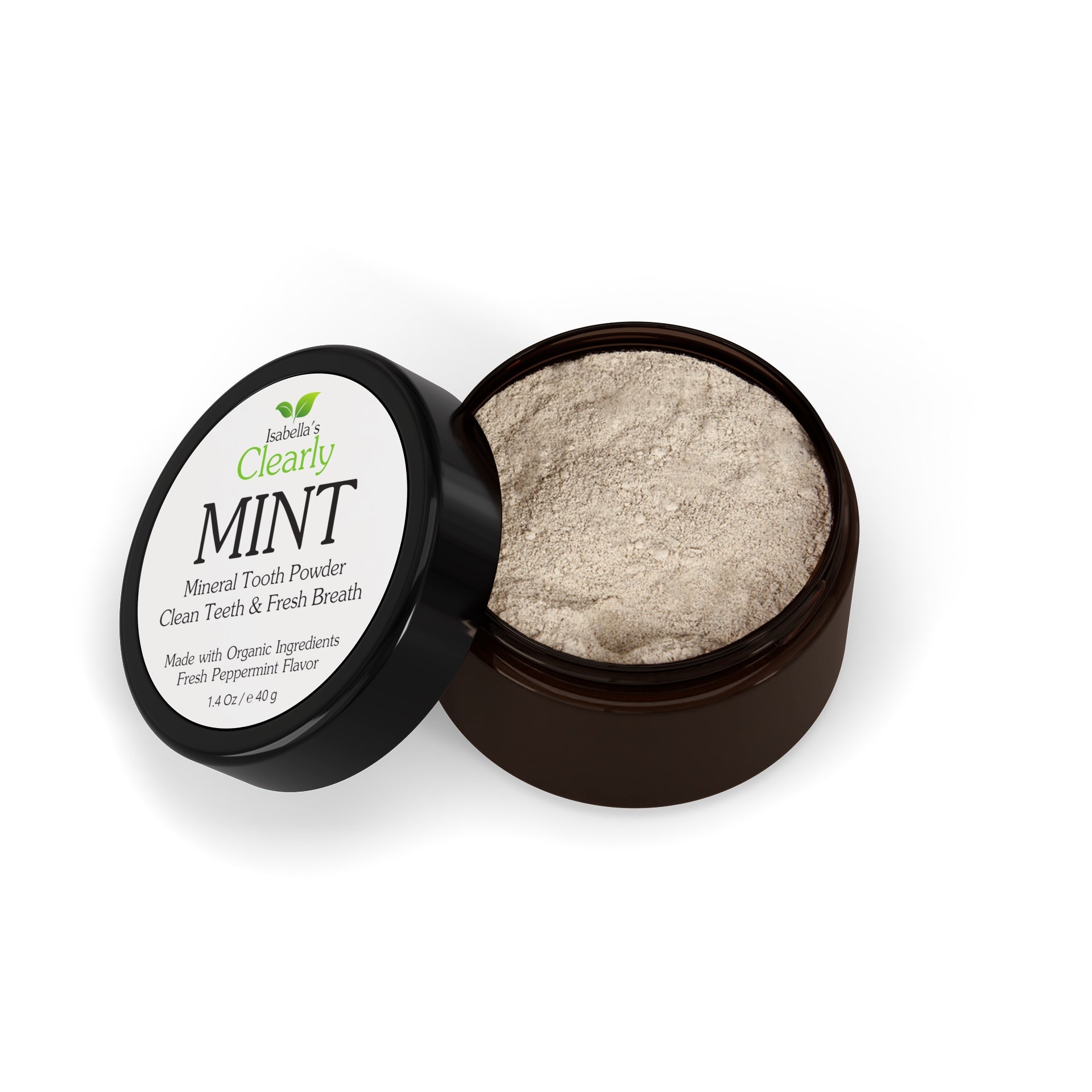 Remineralizing Natural Toothpaste Powder (Fresh Mint) – Crunchy Mama Box