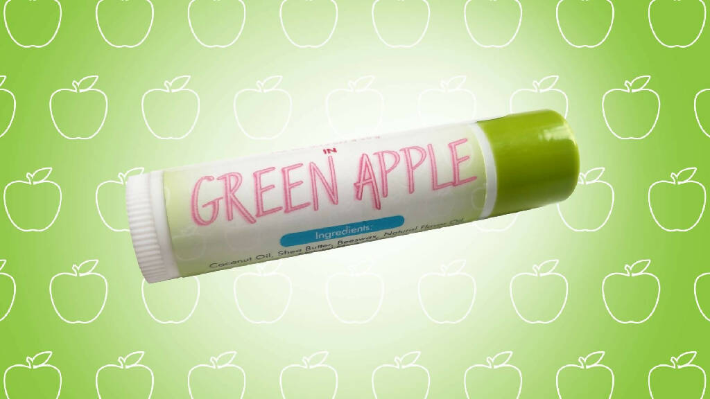 Green Apple Lip Balm – Crunchy Mama Box